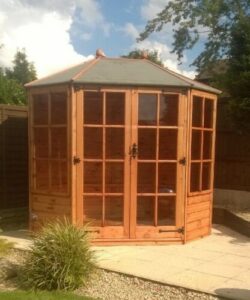 Octagonal Summer House 8ft x 6ft - Summer Houses,Cheap Corner ...