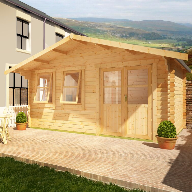 Zeta 16 x 12 Ft. Tongue and Groove Log Cabin - Summer Houses,Cheap ...